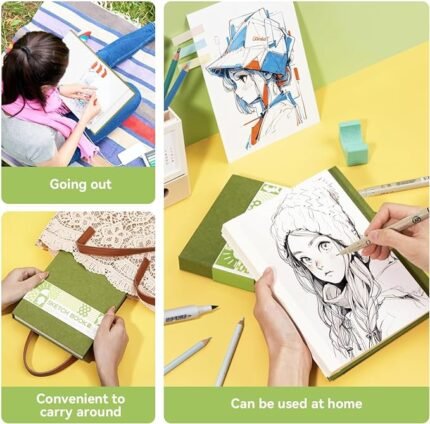 Arrtx Premium Hardcover Sketch Book - Stationery Street PK